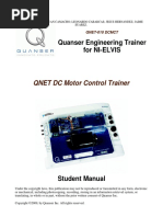 Lab 1 QUBE-Servo Integration Workbook (Student) | PDF | Electrical Engineering | Computing