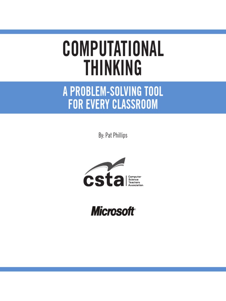 Computational Thinking For Every Classroom - 1 | PDF | Simulation ...