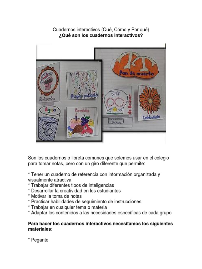 Cuadernos Interactivos | PDF | Cuaderno | Educación primaria