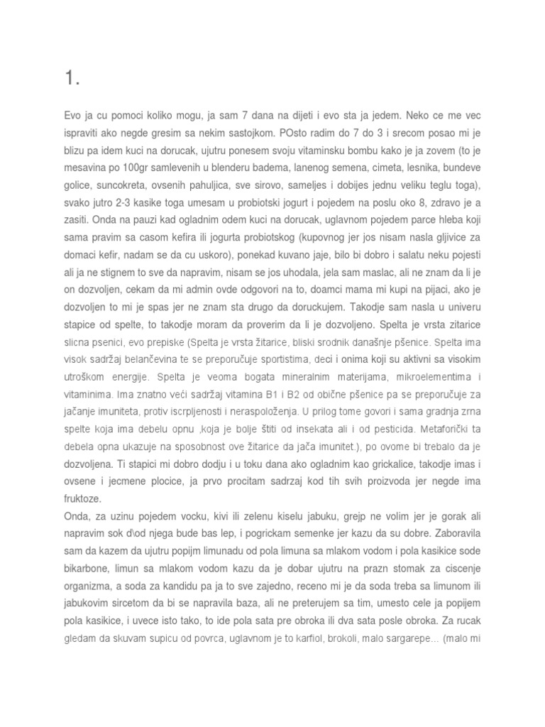 Kandida Sa Neta Marko Makrobiotika | PDF