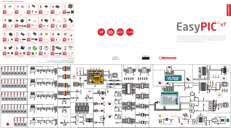 Easypic v7 Schematic v104c PDF | PDF | Equipment | Electronics