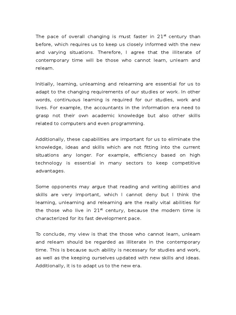 Learn, Unlearn and Relearn. | PDF