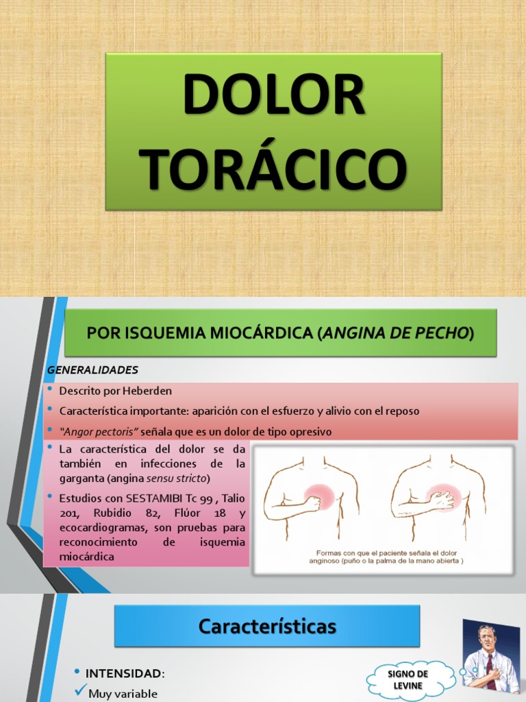 Dolor Torácico | Infarto de miocardio | Enfermedades cardiovasculares