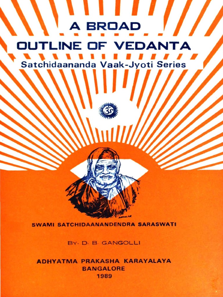 A Broad Outline of Vedanta | PDF | Brahman | Ātman (Hinduism)