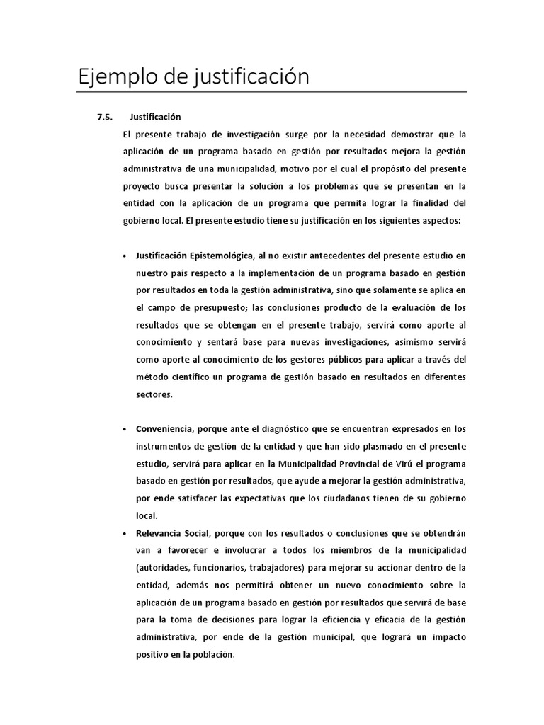 Ejemplo de Justificación | Teoría de la justificación | Conocimiento