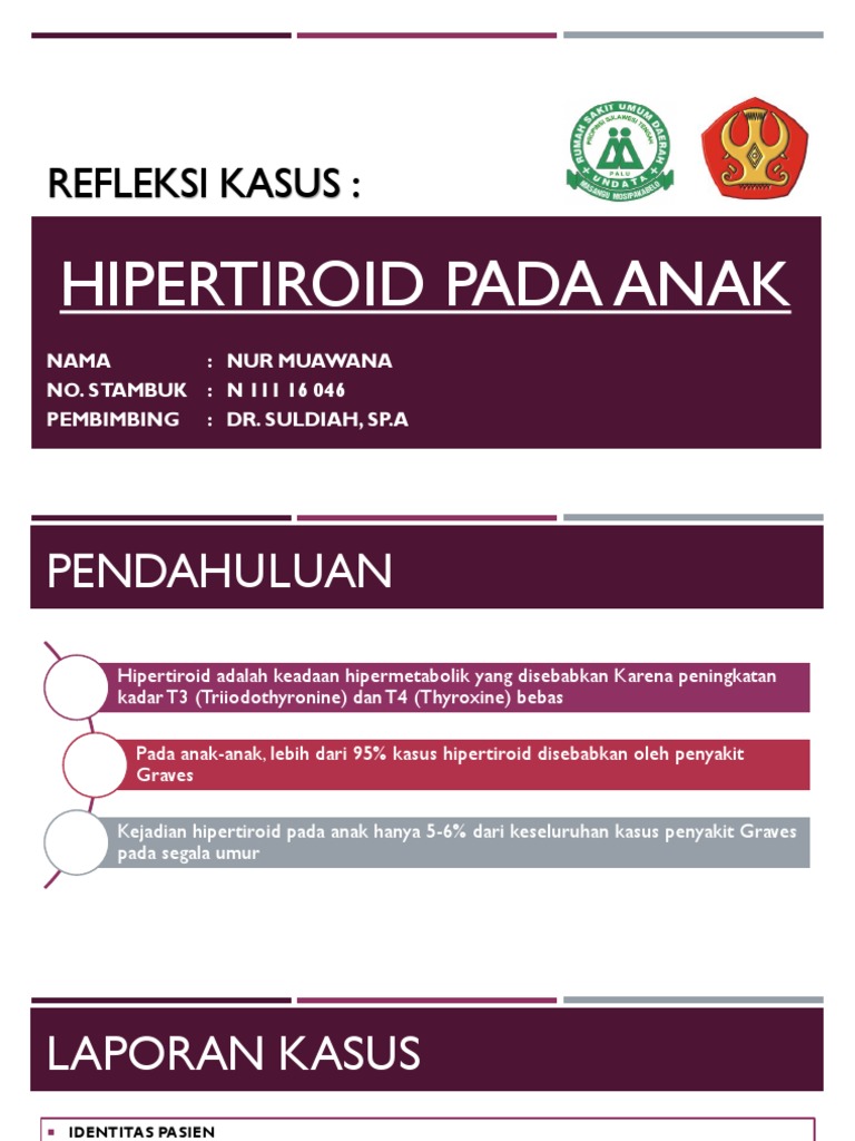 Hipertiroid Pada Anak | PDF | Sains & Matematika