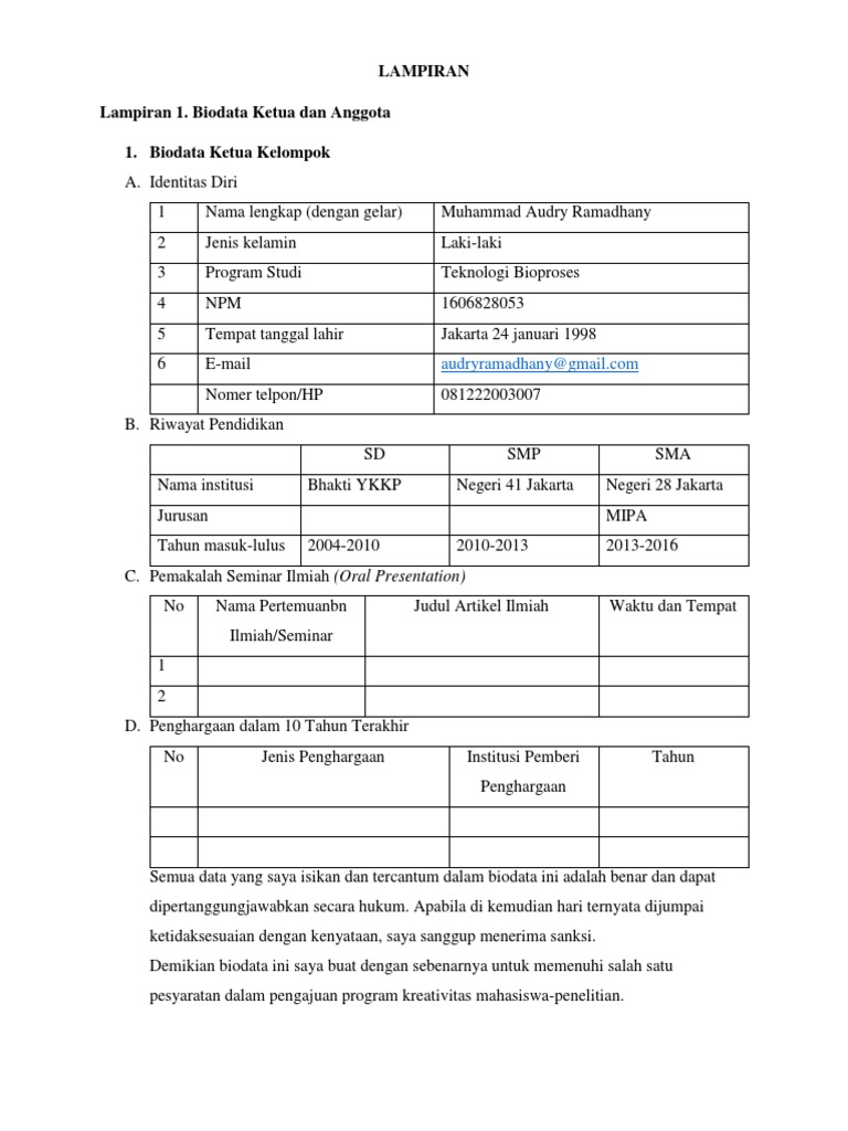 PKM Mentoring Iptek | PDF