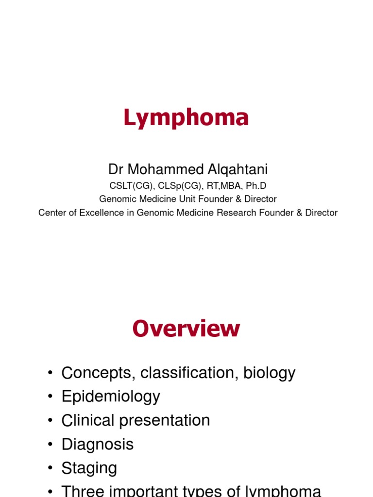 Lymphoma | PDF | Lymphoma | Lymphatic System