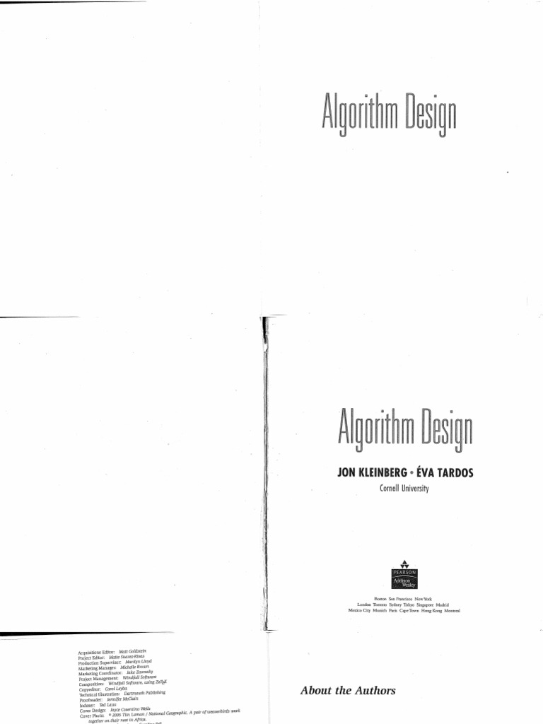 Algorithms Design | PDF | Computational Complexity Theory | Time Complexity
