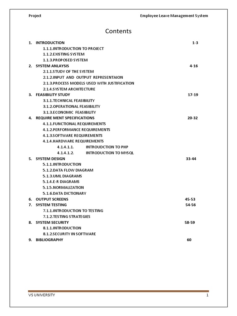 Employee Leave Management System Project | PDF | Java Script | Html
