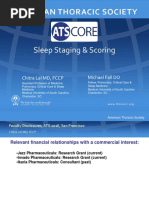 AASM Sleep Scoring Manual Overview | PDF | Sleep | Electroencephalography