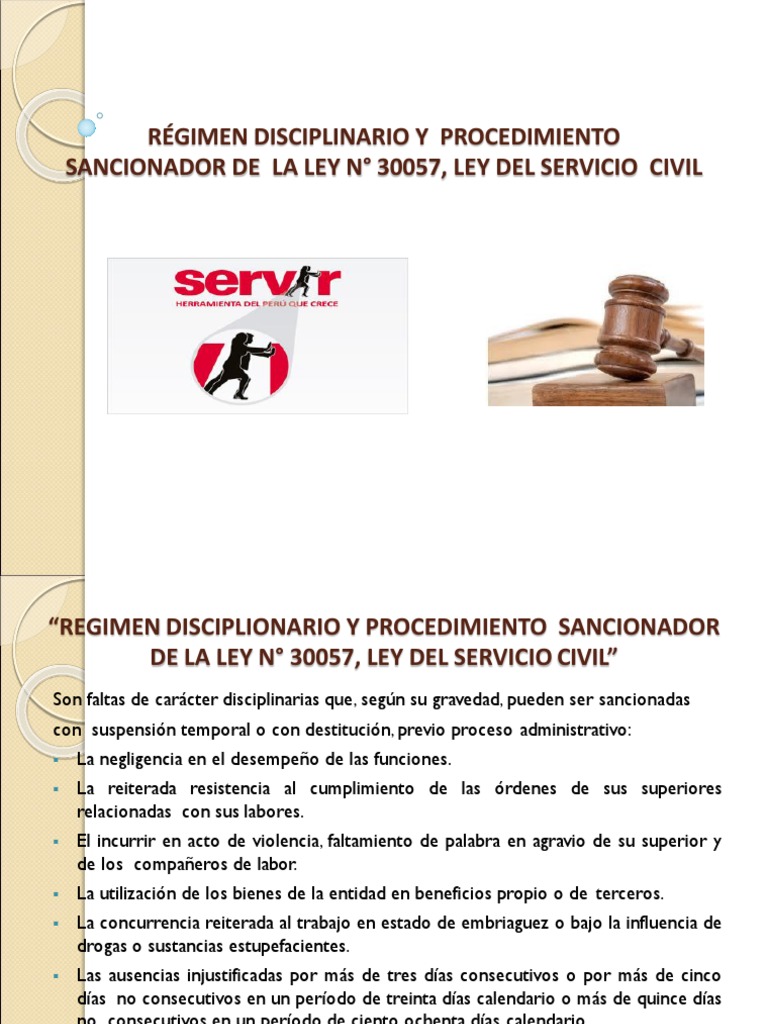 Ley Servir | PDF | Apelación | Virtud