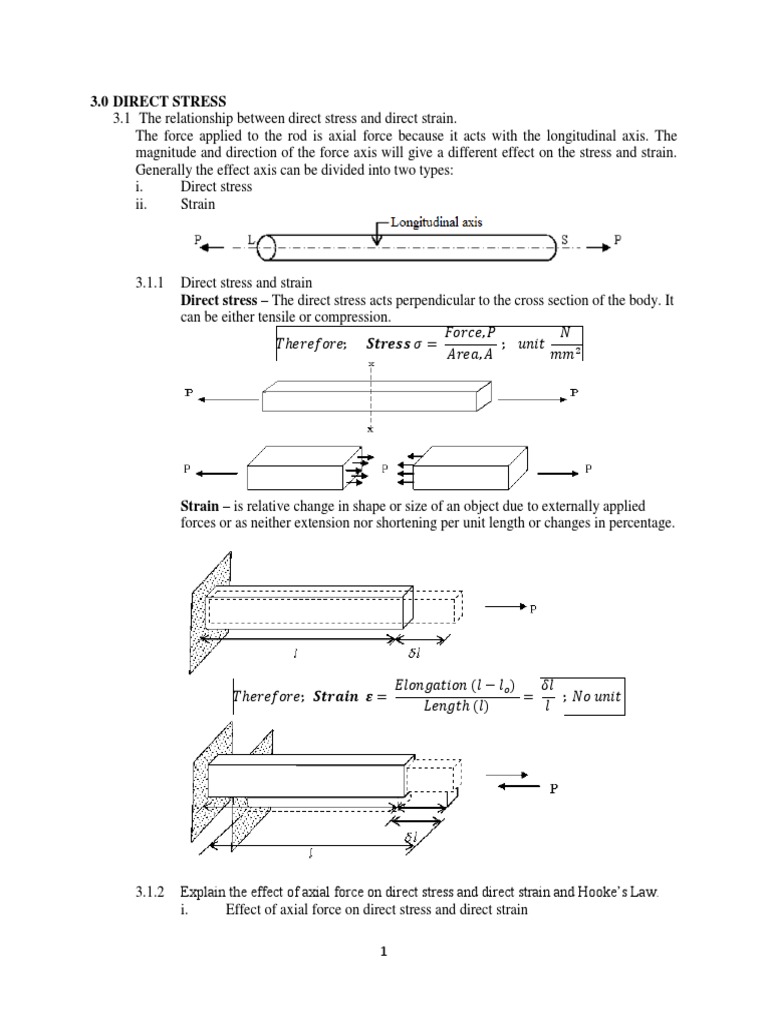 TOPIC 3 Mechanic Structure | PDF | Deformation (Engineering) | Stress ...