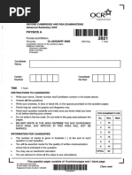 S5 Physics EOT1 2025 Scenario | PDF | Force | Pendulum