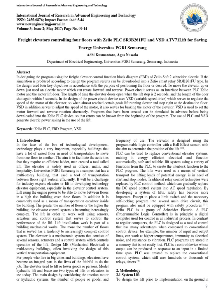 3 2 23 989 | PDF | Elevator | Programmable Logic Controller
