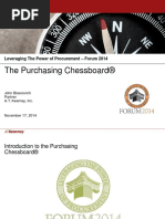 The Purchasing Chessboard | PDF | Supply Chain | Prices