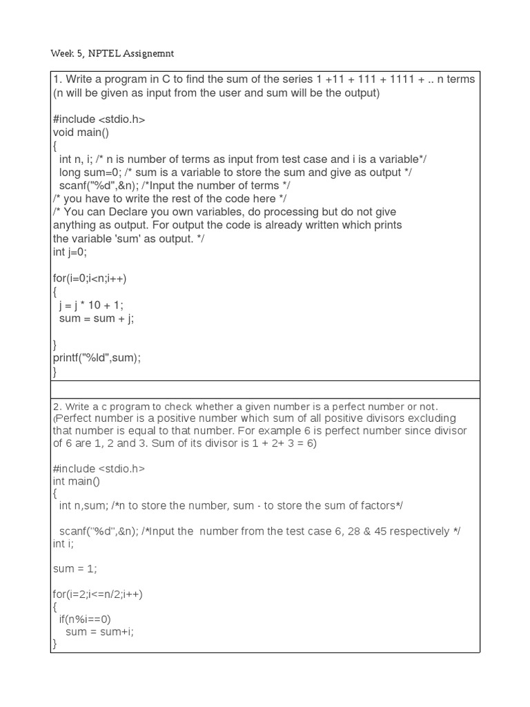 Week 5 Pdf Integer Computer Science Computer Programming