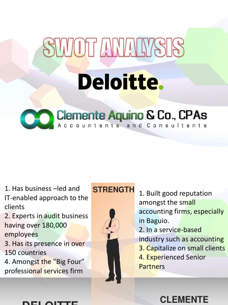 SWOT Analysis | PDF | Consultant | Accounting