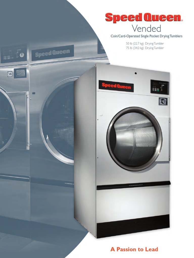 Speed Queen User Manaual st050 PDF | PDF | Clothes Dryer | Manufactured ...