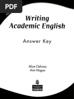 Intro To Academic Writing Answer Key | PDF