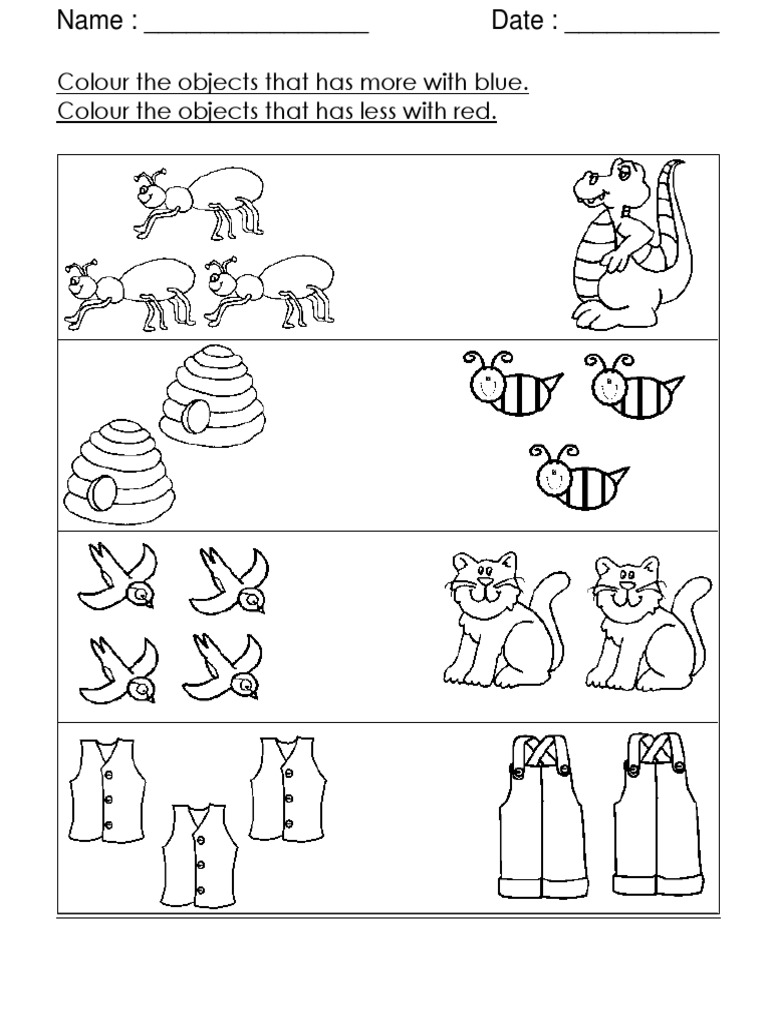 Worksheet Y1 Maths | PDF