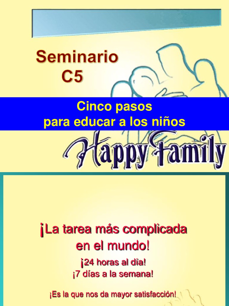 5 Pasos Para Educar A Los Hijos Pdf Contenido Bíblico Amor