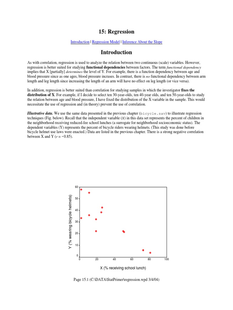 Regression Book For Learning Statistics and Understanding PDF | PDF ...
