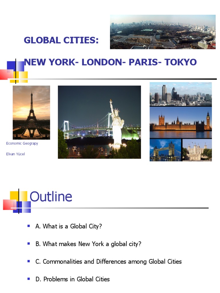 Characteristics of Global Cities | PDF | New York City | City