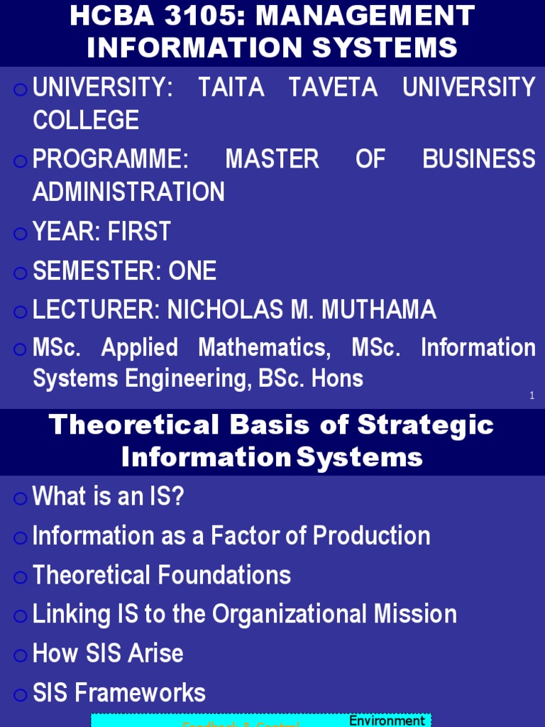 O O O O O: Msc. Applied Mathematics, Msc. Information Systems ...