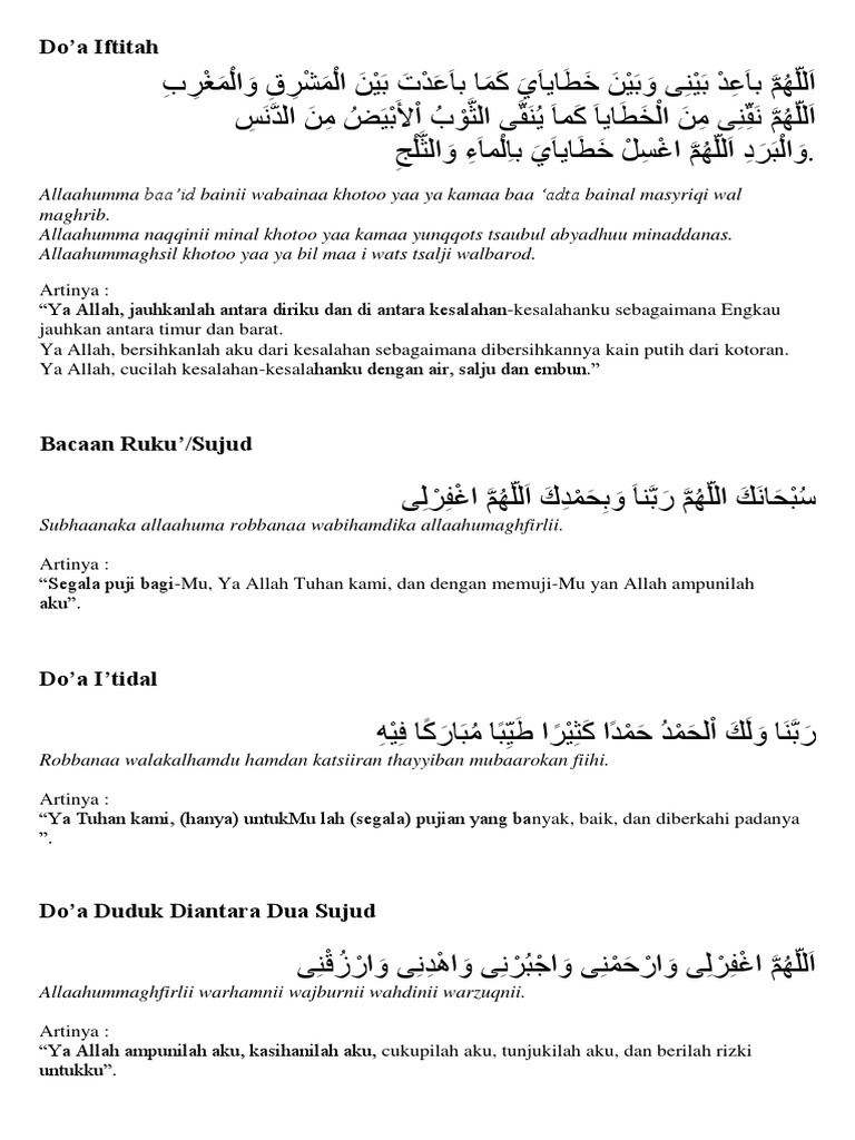 Cara Solat Muhammadiyah | PDF | Agama & Spiritualitas