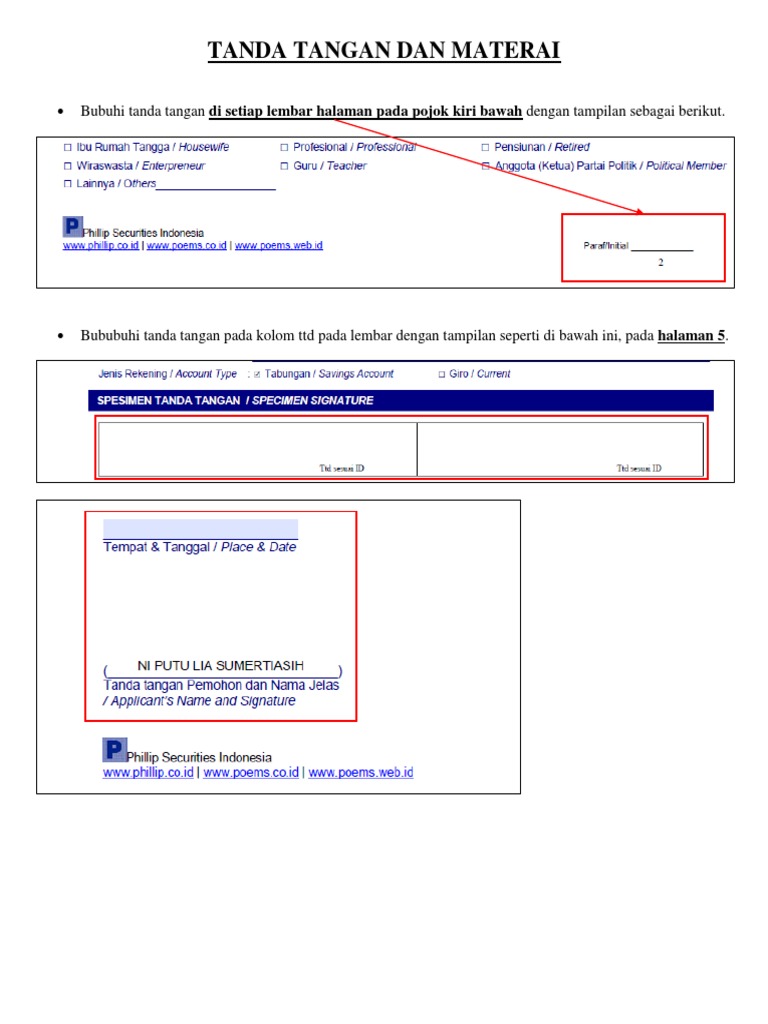 TTD & Materai-1 PDF | PDF