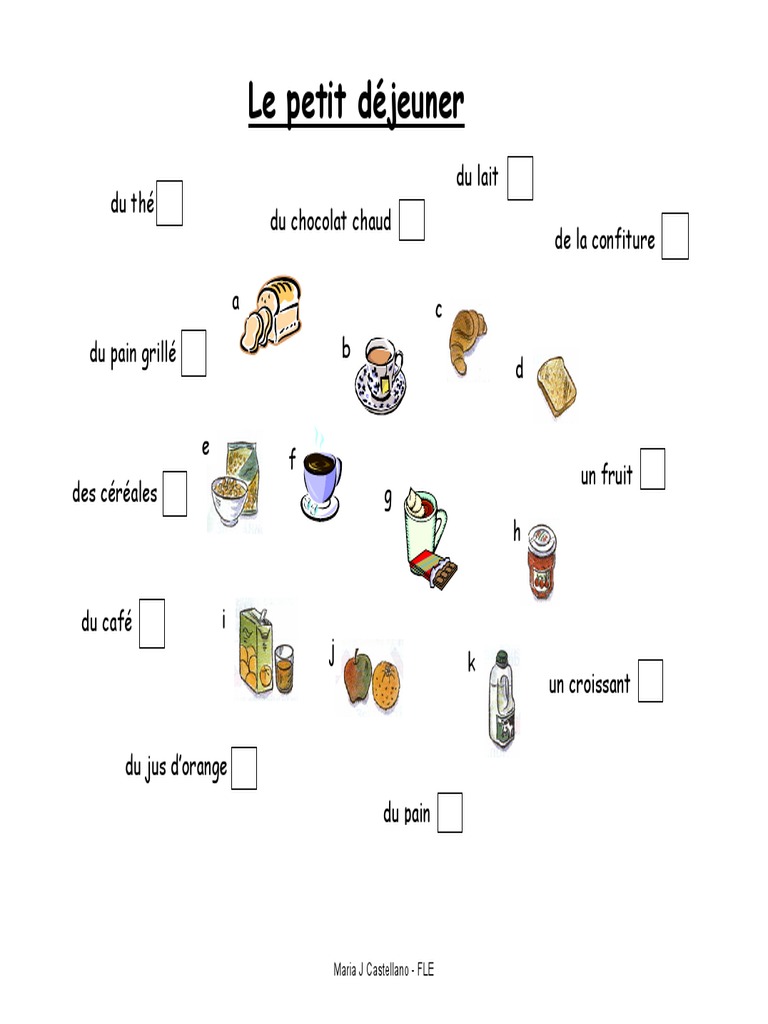 1-Le pétit déjeuner.pdf | PDF