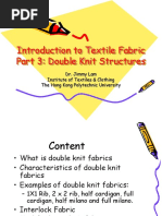 Warp Knitting Structure | PDF | Knitting | Basic Knitted Fabrics