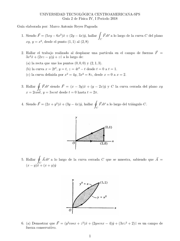 Fisica4 Guia2 | PDF | Objetos matemáticos | Espacio