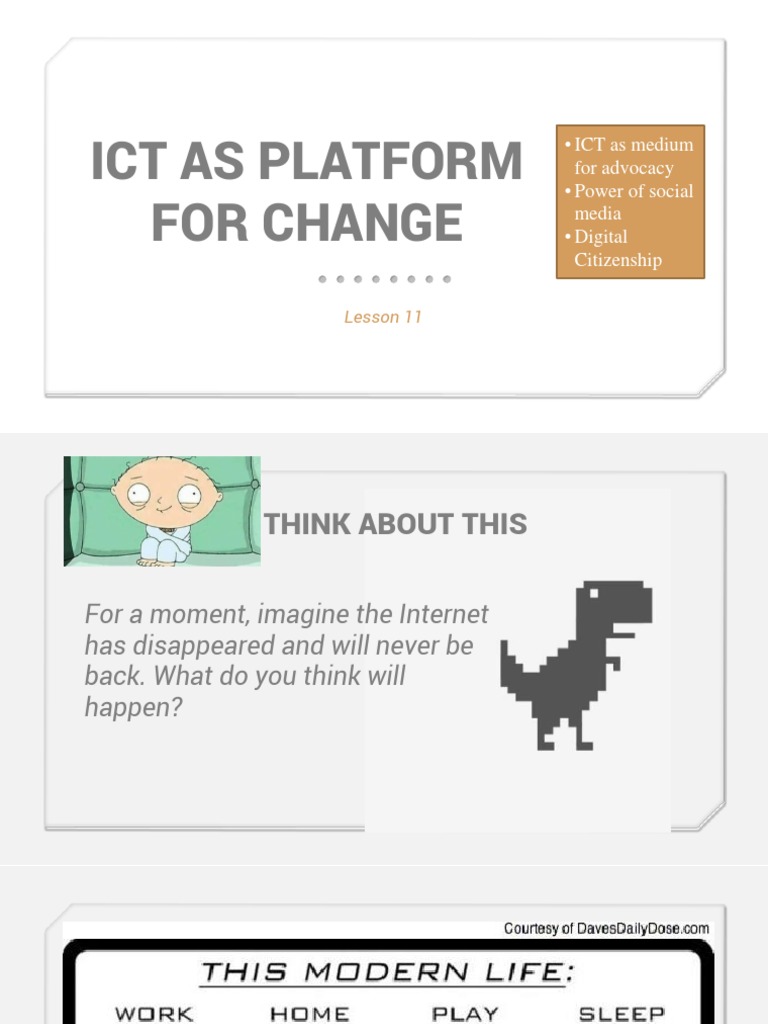 ICT As Platform For Change | PDF