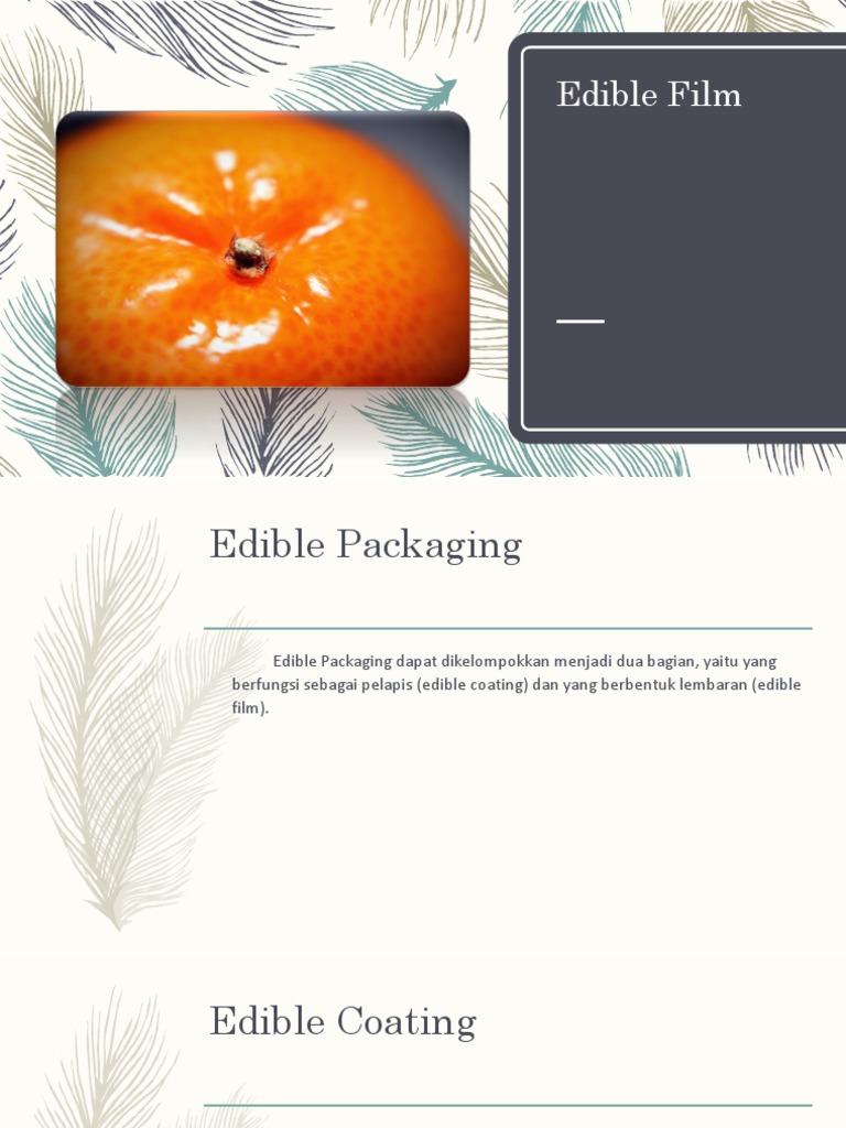 Edible Film | PDF