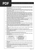 Borang Senarai Semak EFT BATAL | PDF