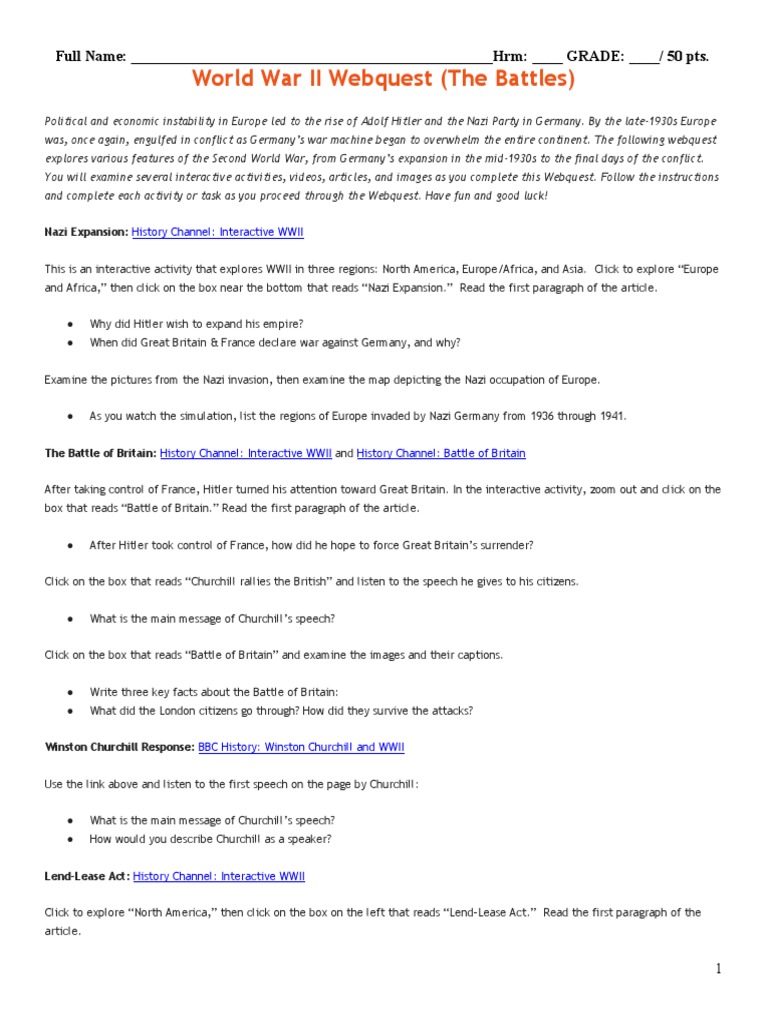 World War II Battles | PDF | Allies Of World War II | North African ...