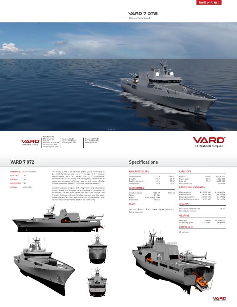 VARD-7-072 | Warships | Shipbuilding