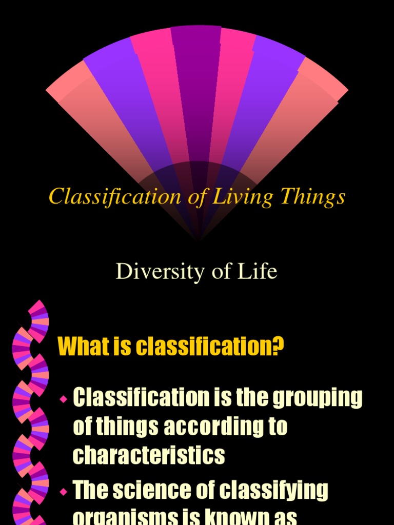 Classification of Living Things | PDF