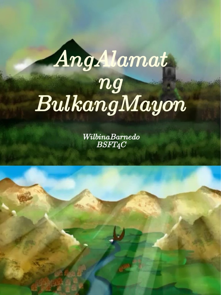Alamat ng Bulkang Mayon | PDF