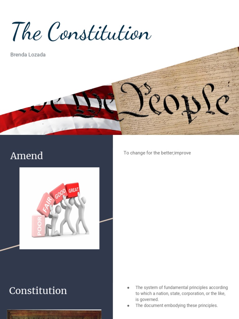 The Constitution | PDF | United States Constitution | Enumerated Powers