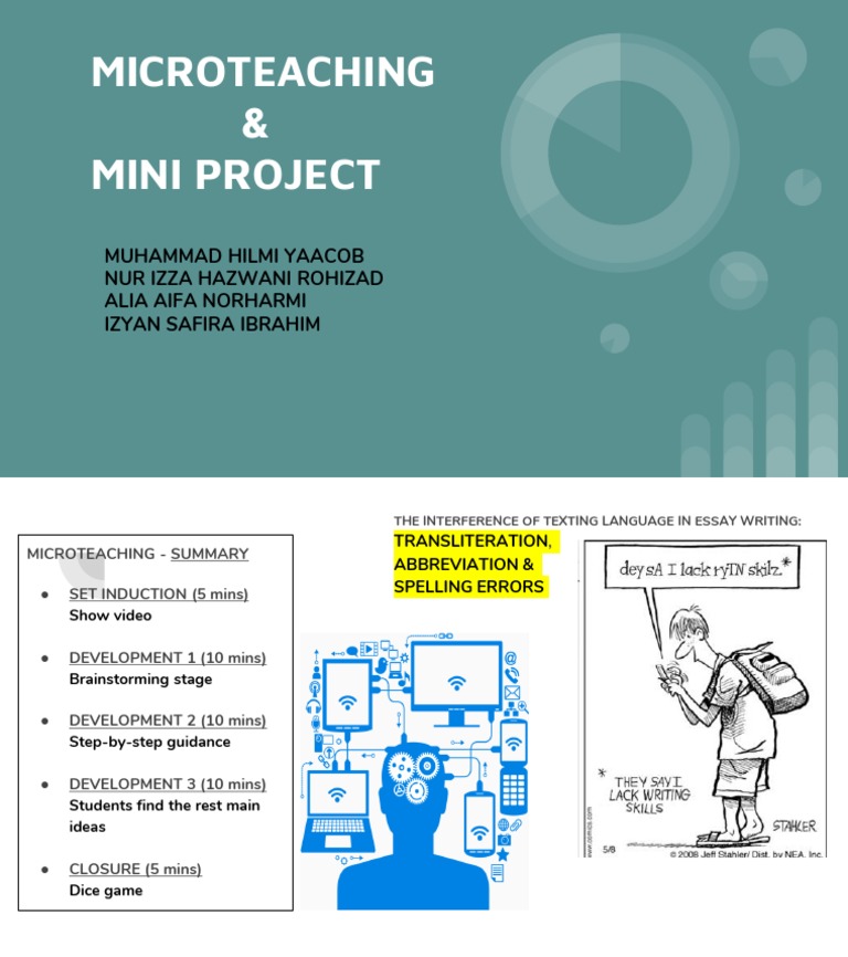 Microteaching Mini Project | PDF
