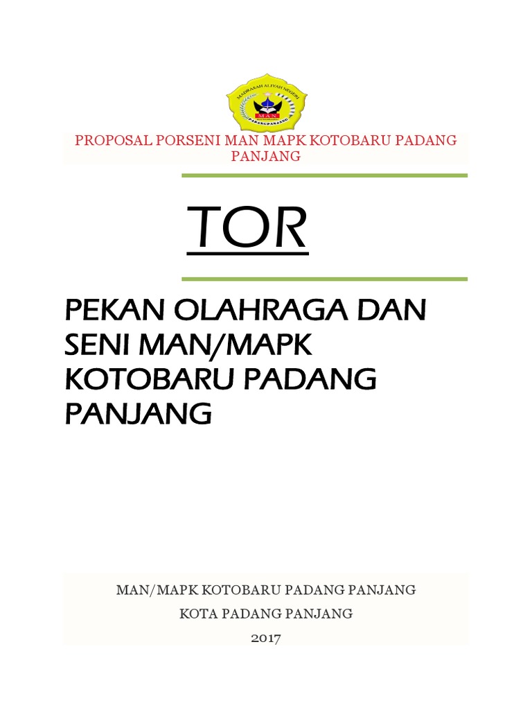 Proposal Porseni | PDF