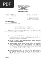 Request Letter - RTC Br. 19 Bacoor Cavite Re TCT No. RT CLOA-57 | PDF ...