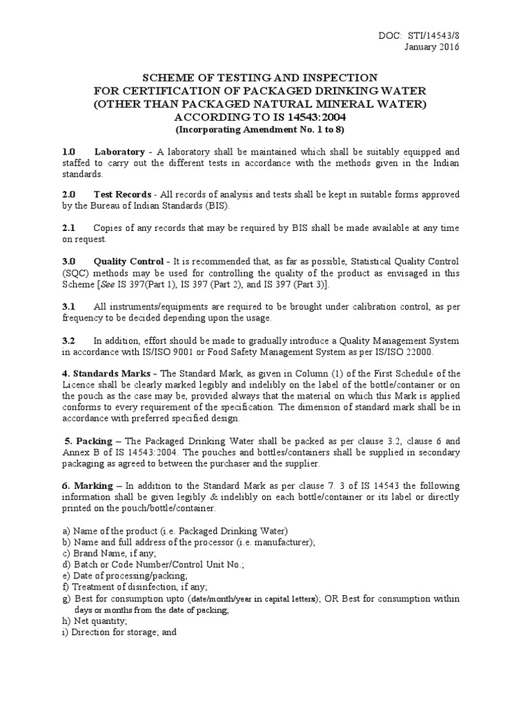 Annex D | PDF | Packaging And Labeling | Food Safety