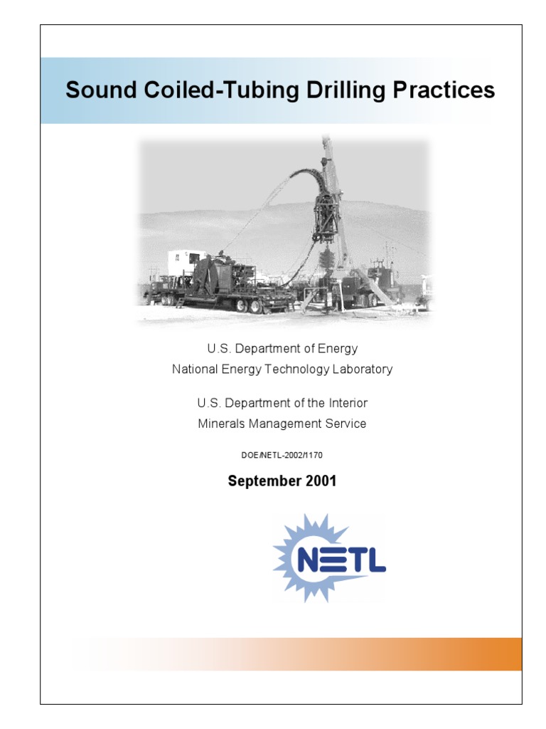 Coiled Tubing Drilling Manual | PDF | Drilling Rig | Casing (Borehole)