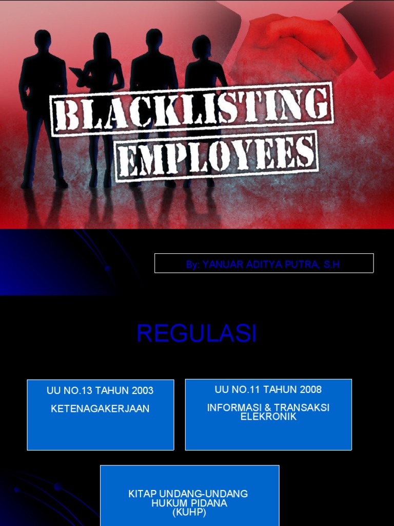 Blacklist Employee | PDF