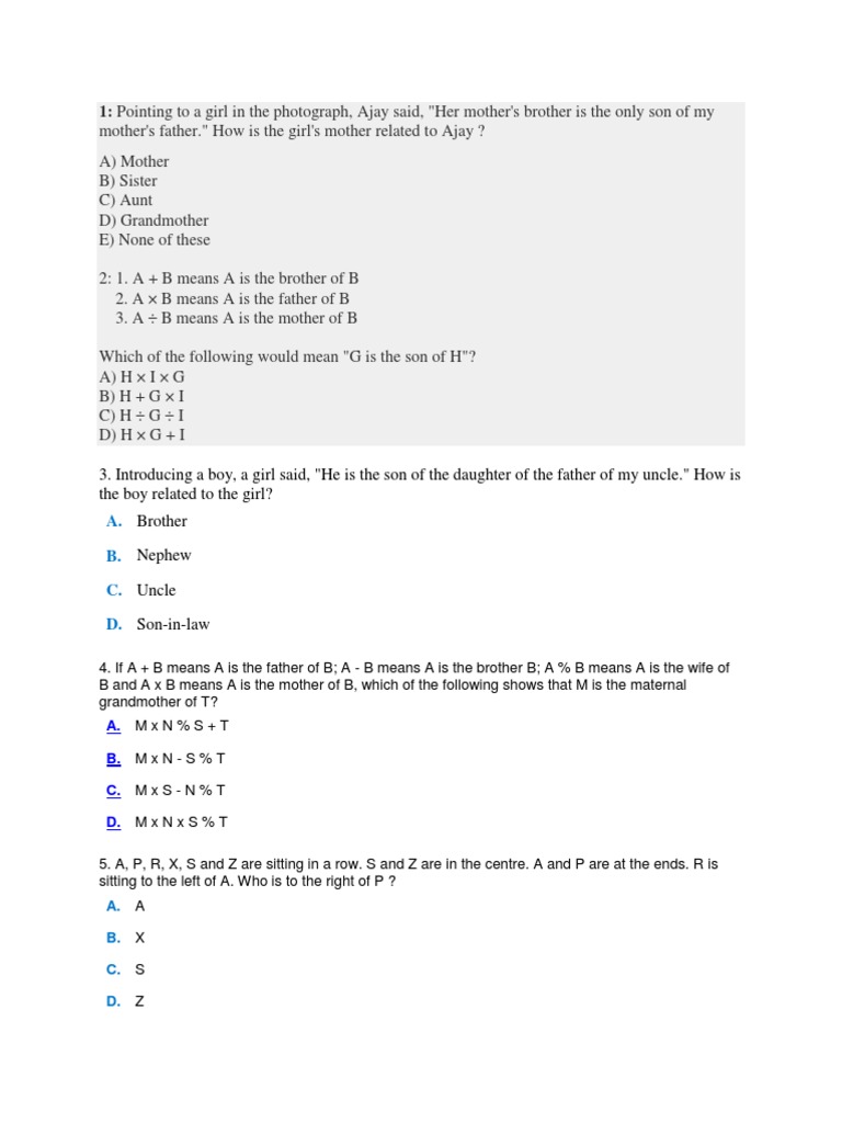Logical Reasoning | PDF