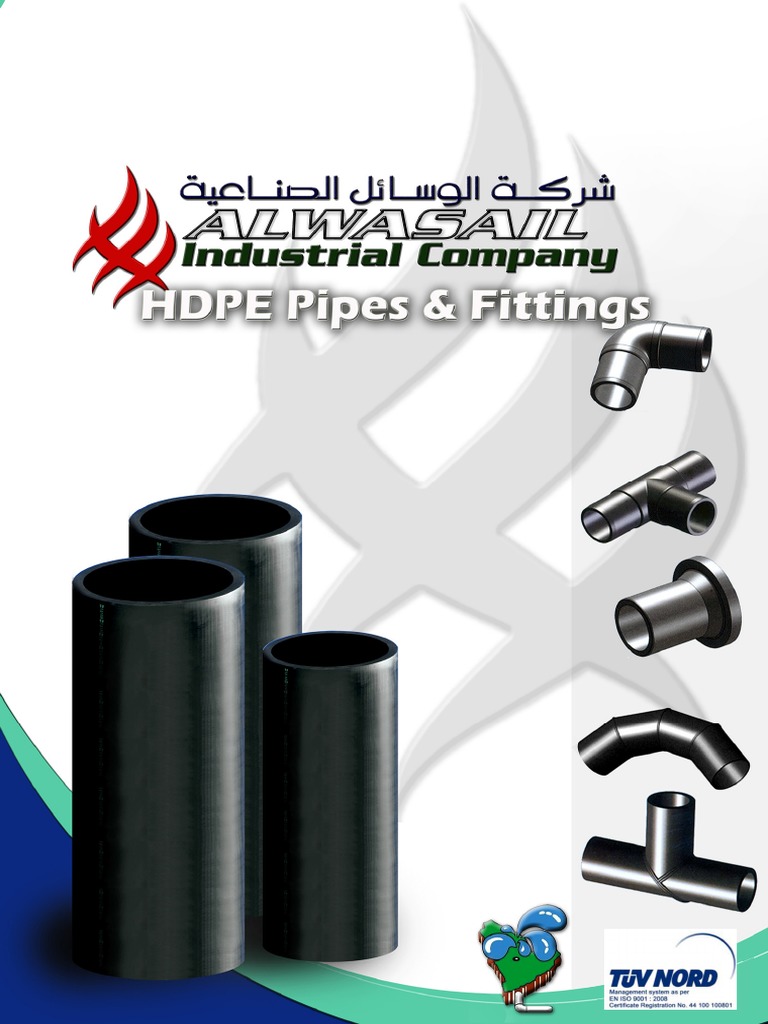 Alwasail HDPE Pipes Fittings PDF | PDF